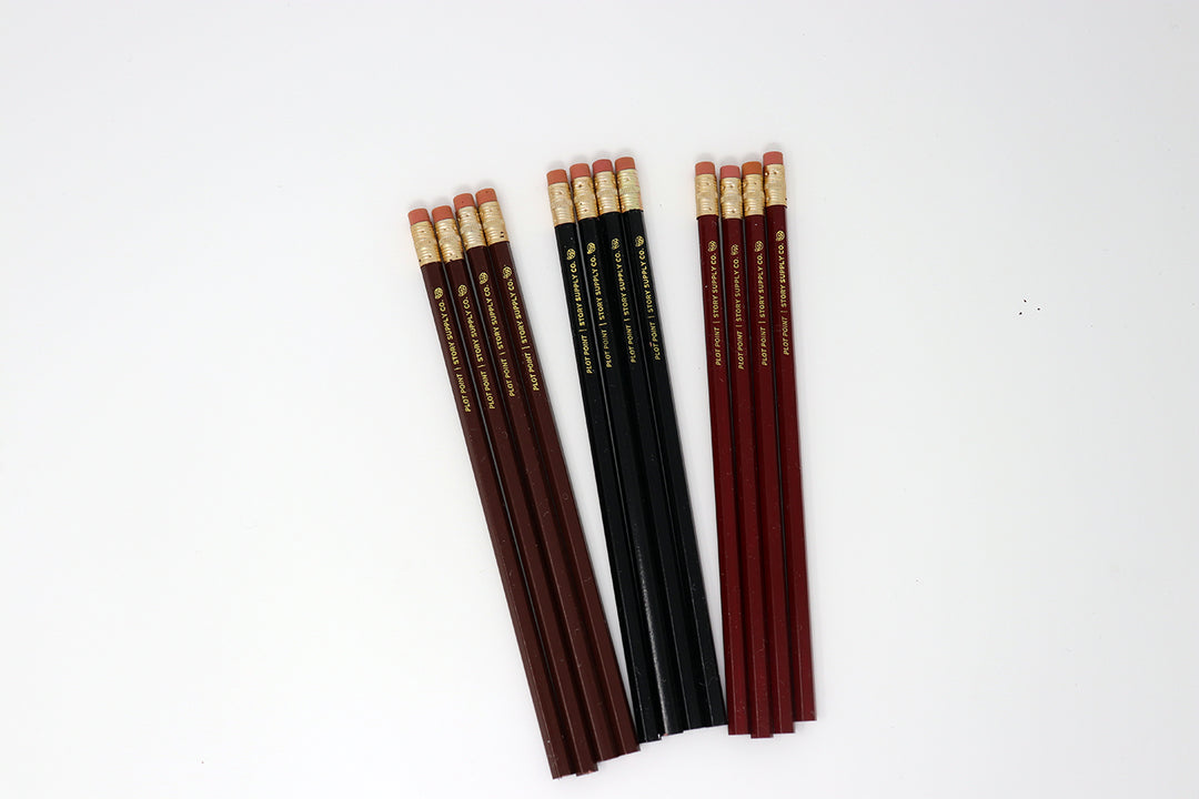 Plot Point Hex Pencil Set – Story Supply Co.
